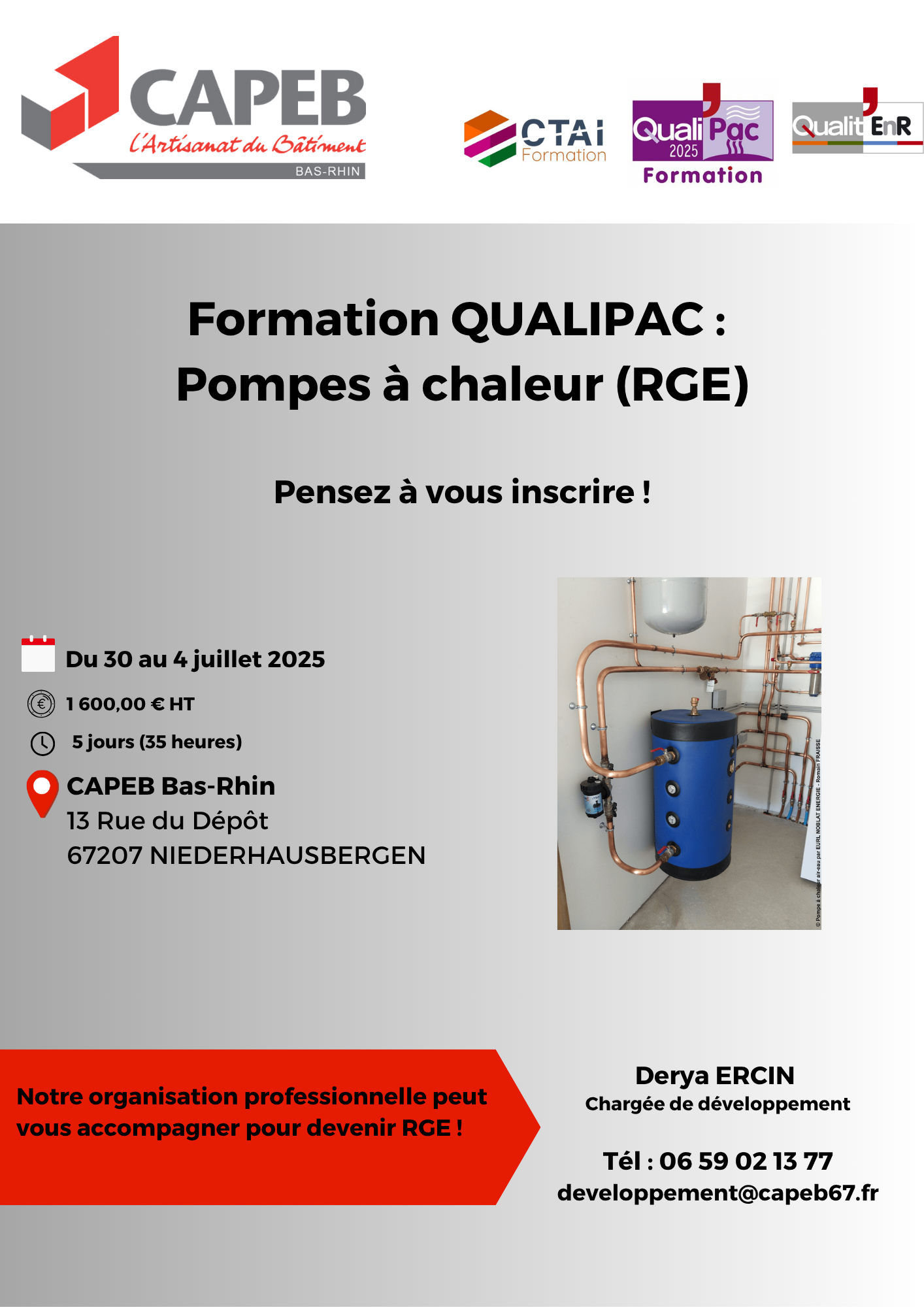 Formation QUALIPAC ・ CAPEB